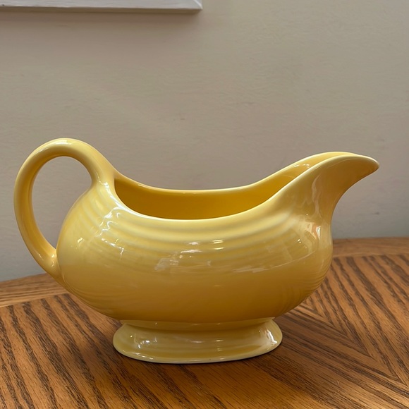 Fiesta | Dining | Fiesta Sunflower Gravy Boat Euc Fiestaware | Poshmark